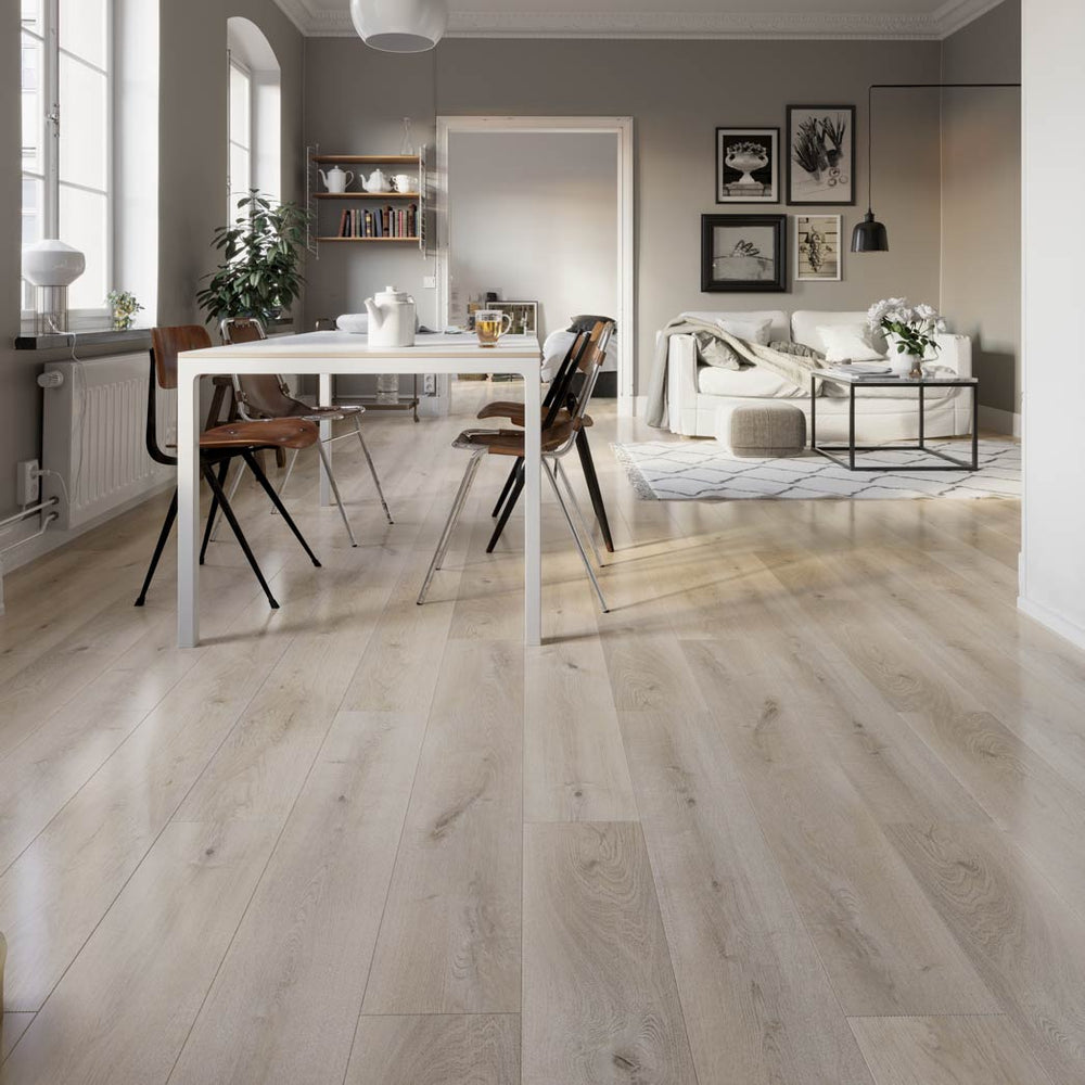 Belmont 12mm EIR painted Bevel Laminate Waterproof Xulon