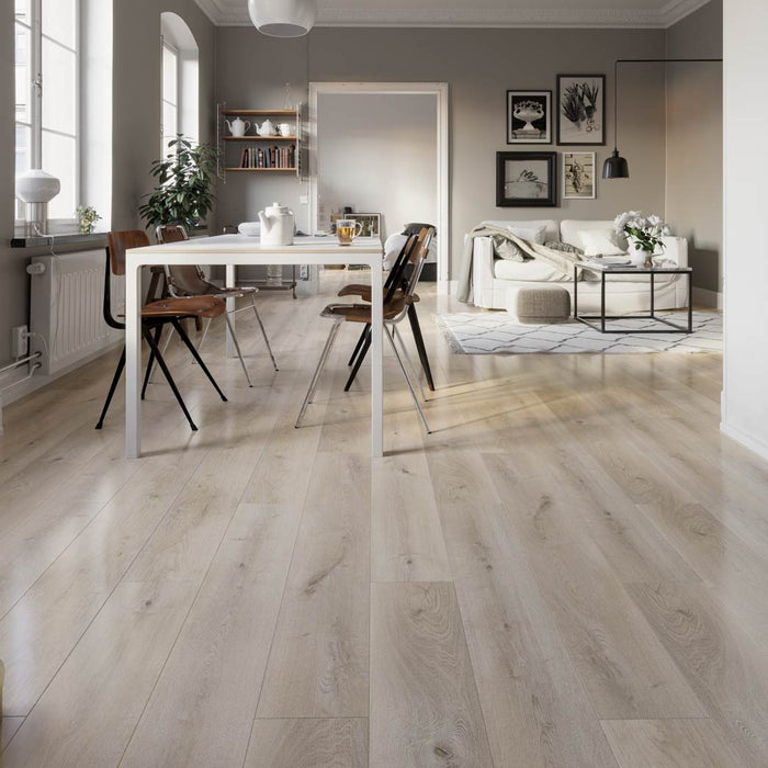 Belmont 12mm EIR painted Bevel Laminate Waterproof Xulon